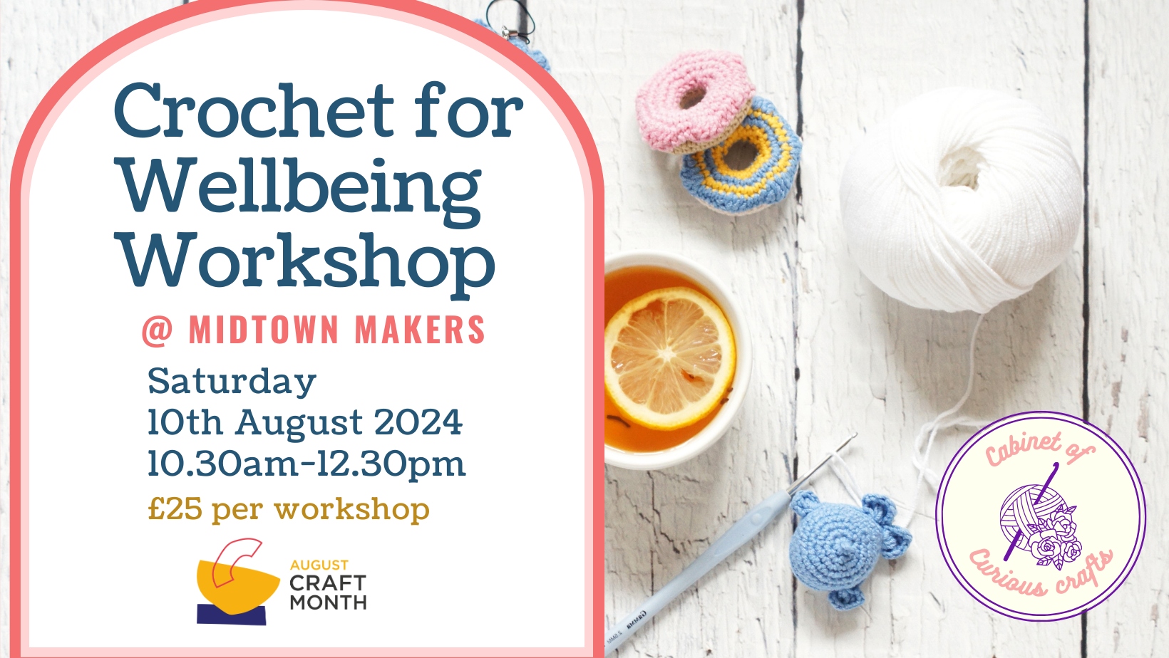 Crochet Workshops – Amanda Jones Art and Design
